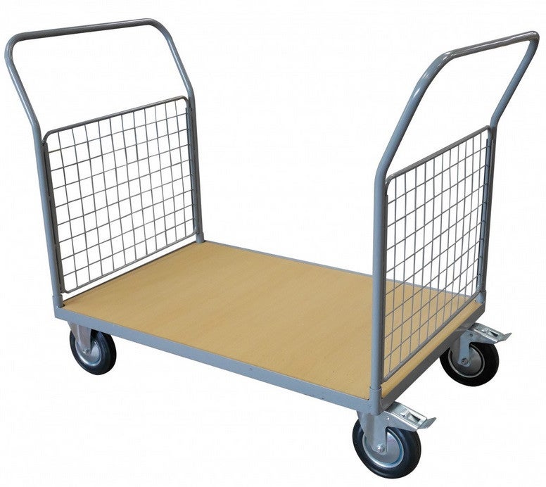 Chariot plateau bois 500 Kg 1400x800x1170mm WPG50D Stockman | Leroy Merlin