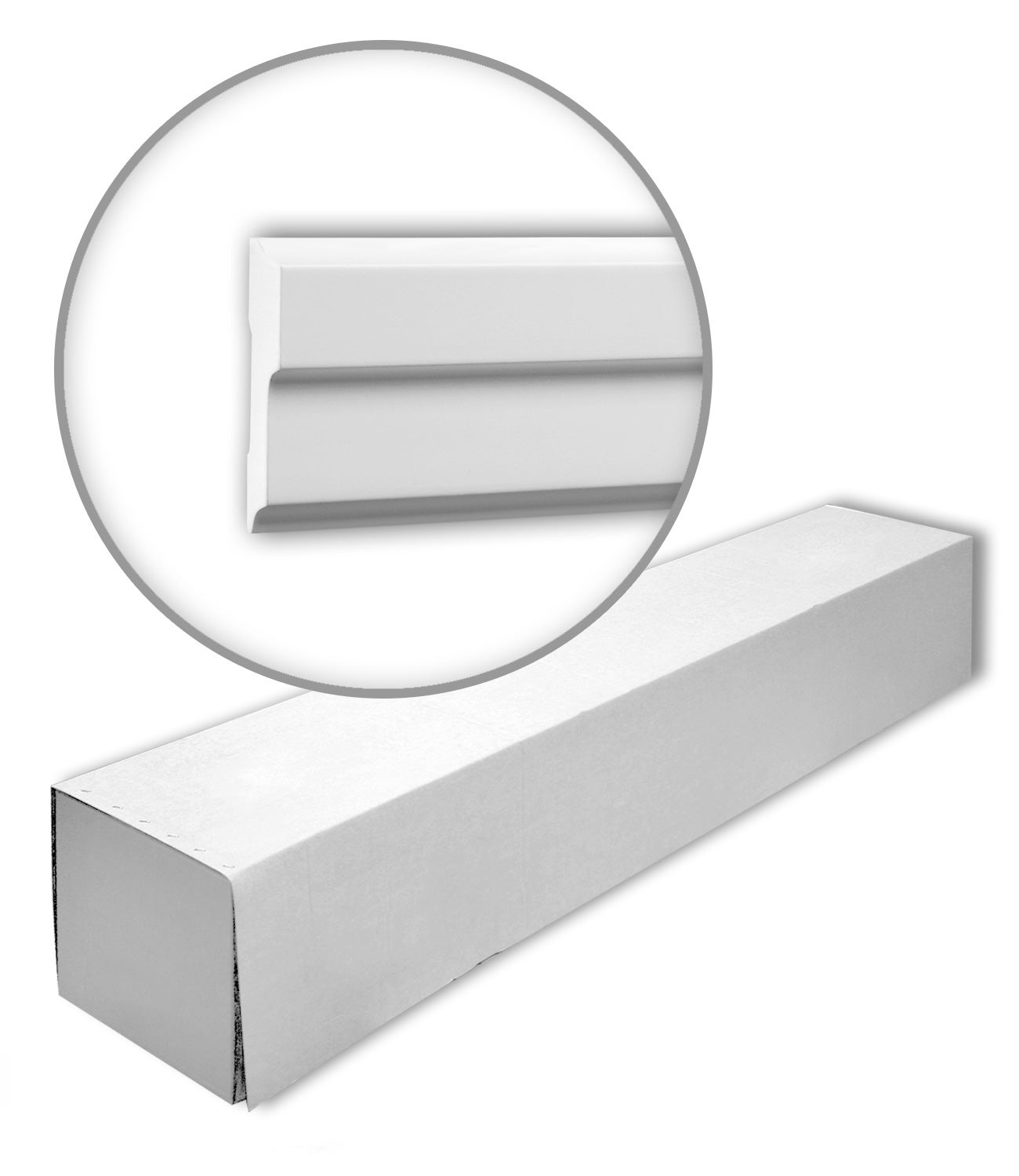 Cimaise Profhome 151342 1 carton 18 pièces Moulure décorative | Leroy ...