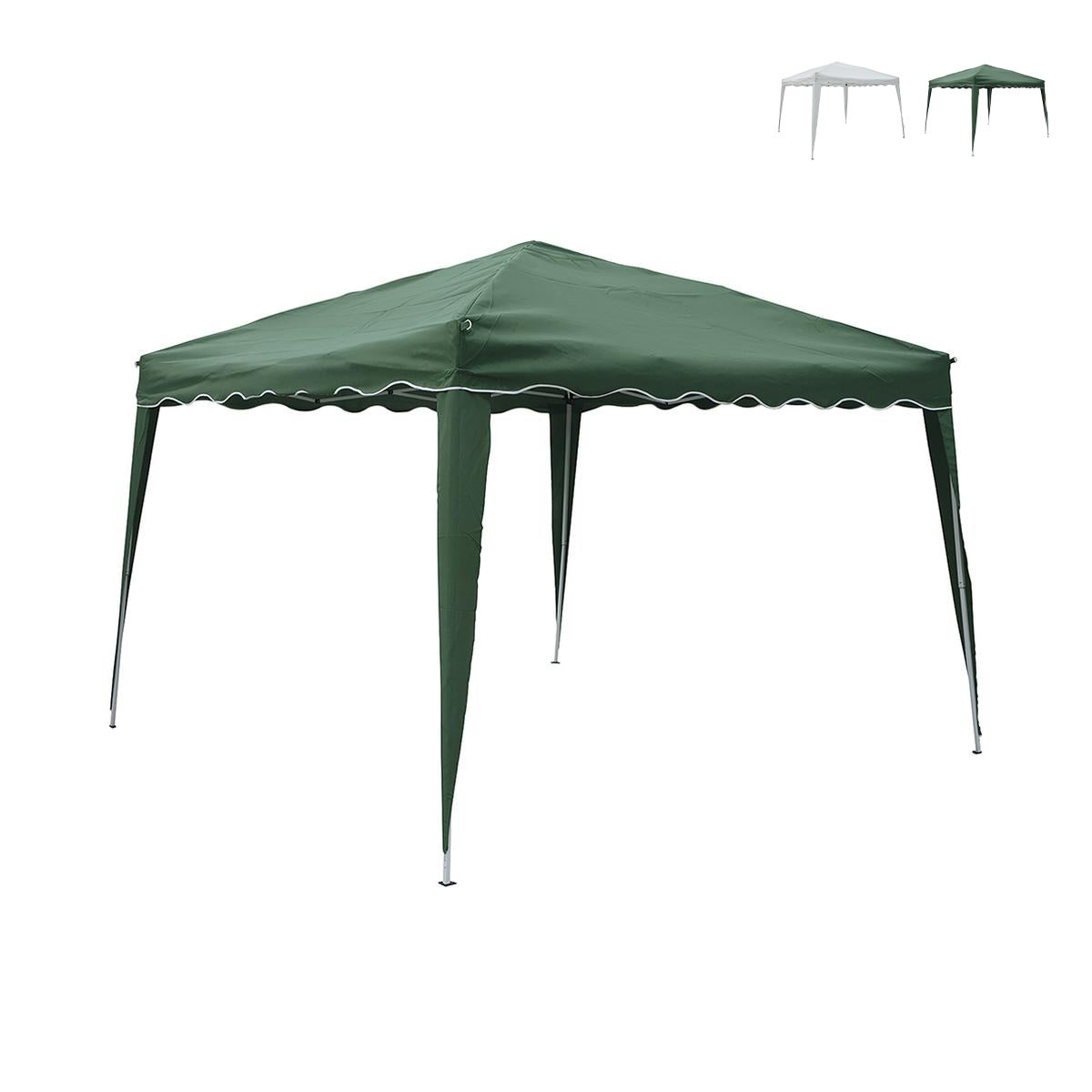 Tonnelle pliante verte 3x3 en aluminium Rapido | Leroy Merlin