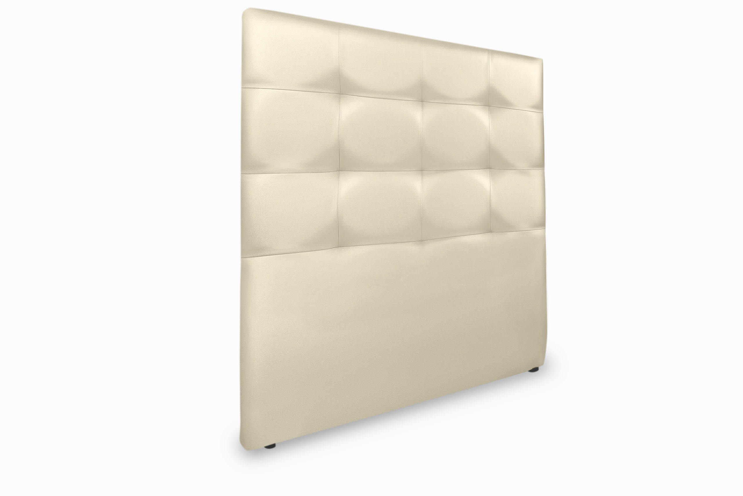 Cabecero de Cama Texas Largo Tapizado en polipiel 180*125 Cm Beige | Leroy Merlin