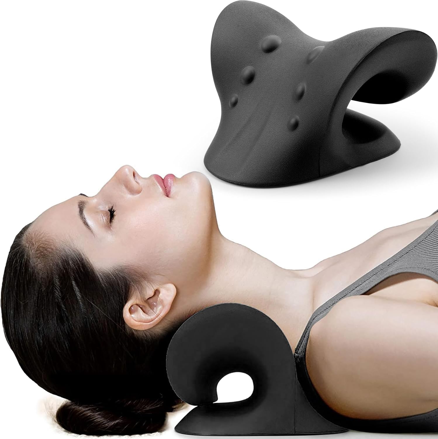 Relaxant pour le cou et les épaules, dispositif de traction cervicale ...