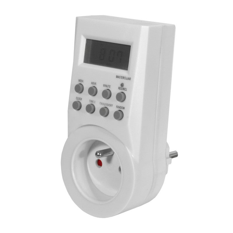 Programmatore digitale presa 10 programmi 36 3600W – bianco Kanlux CYBER TM-6 | Leroy Merlin