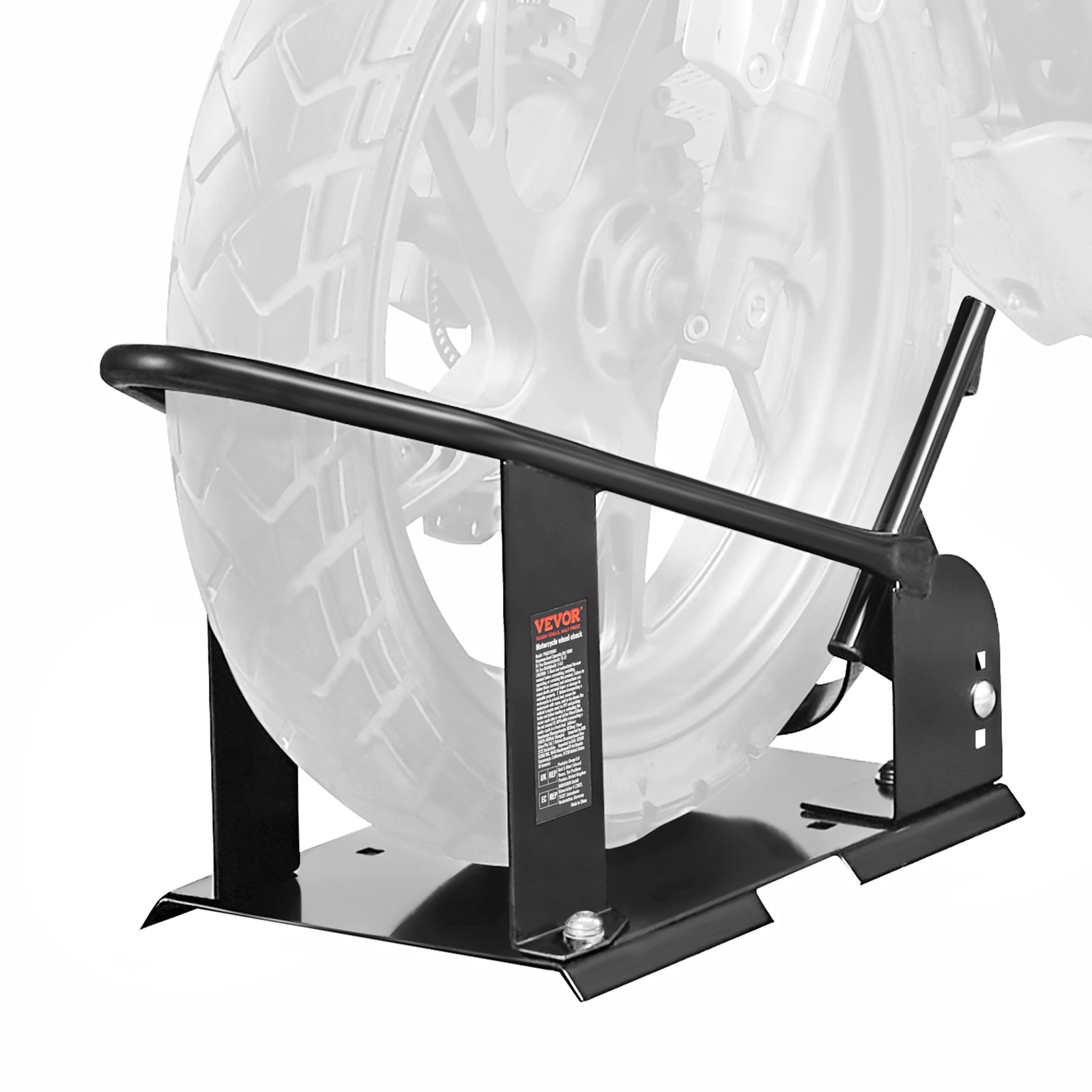 Bloque Roue Moto VEVOR 816,5 kg,Cale Roue Moto en Acier Durable,Support ...