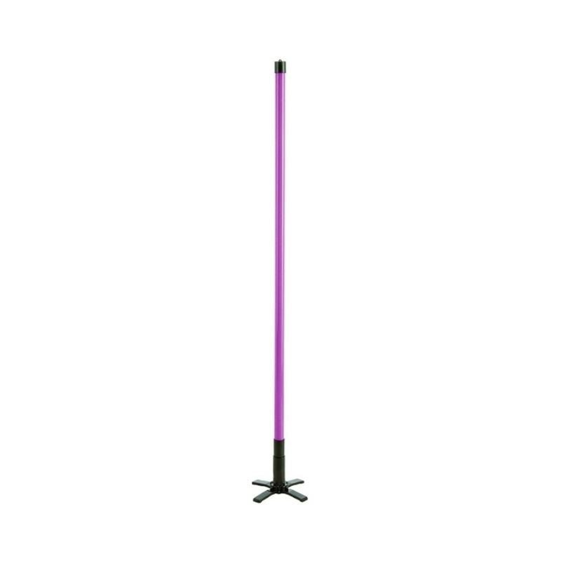 Lampe Tube Néon sur Pied Unicolore 134cm - Violet - SILUMEN | Leroy Merlin