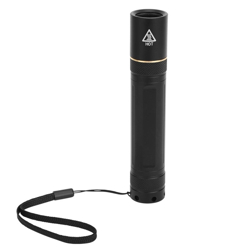 Lampe torche LED haute puissance 5W 360NM, détection de lumière ...