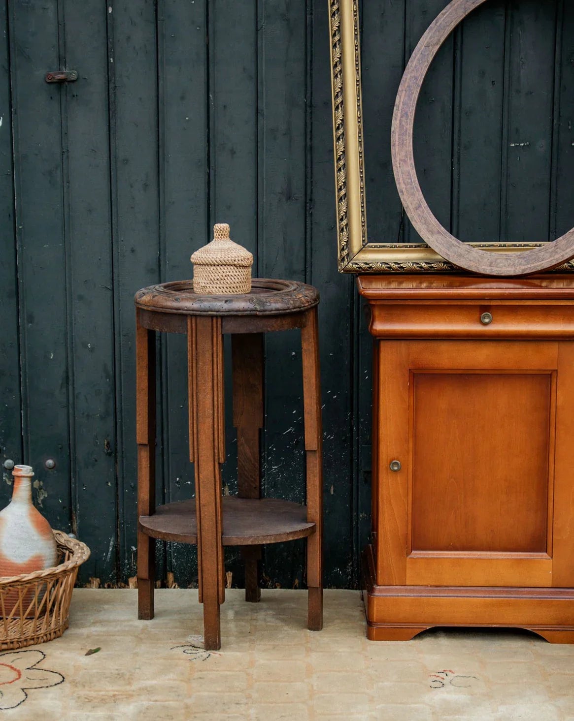 Table d'appoint en marbre Francine N°442 - Bon état | Leroy Merlin