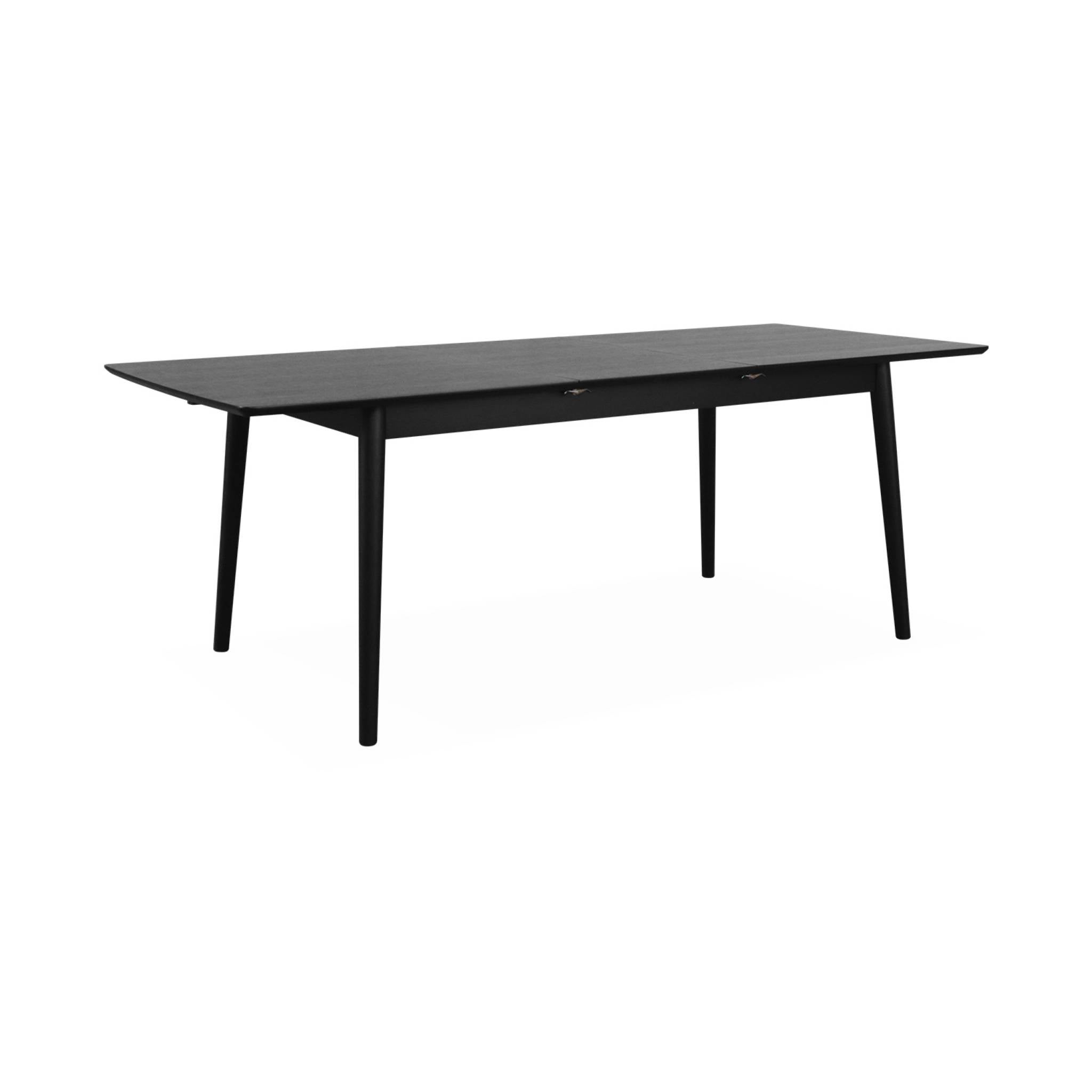 Table à manger extensible rectangulaire Lina. 6 à 8 places. 160 à 210cm ...