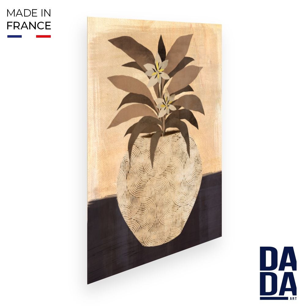 Affiche Plante en pot élégant / 50x70cm / Fabriqué en France / DADA ART ...