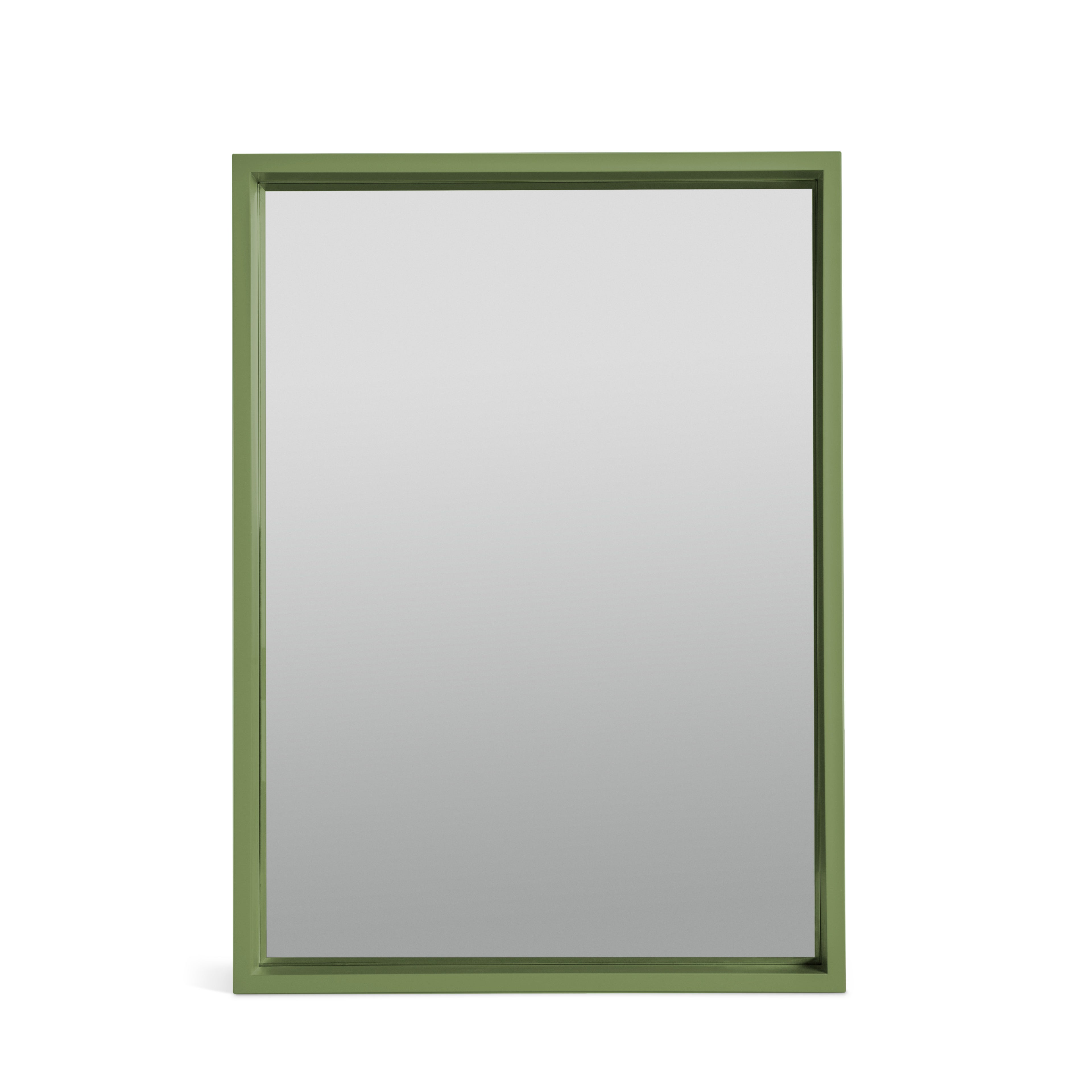 Specchio in MDF 73,5x53,5cm Verde NIKO | Leroy Merlin