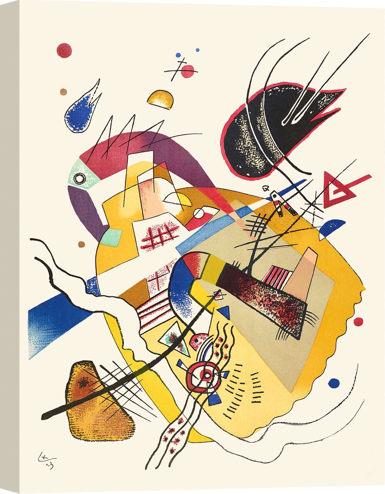Tableau sur toile - Wassily Kandinsky - Bonne humeur - 60x40 cm | Leroy ...