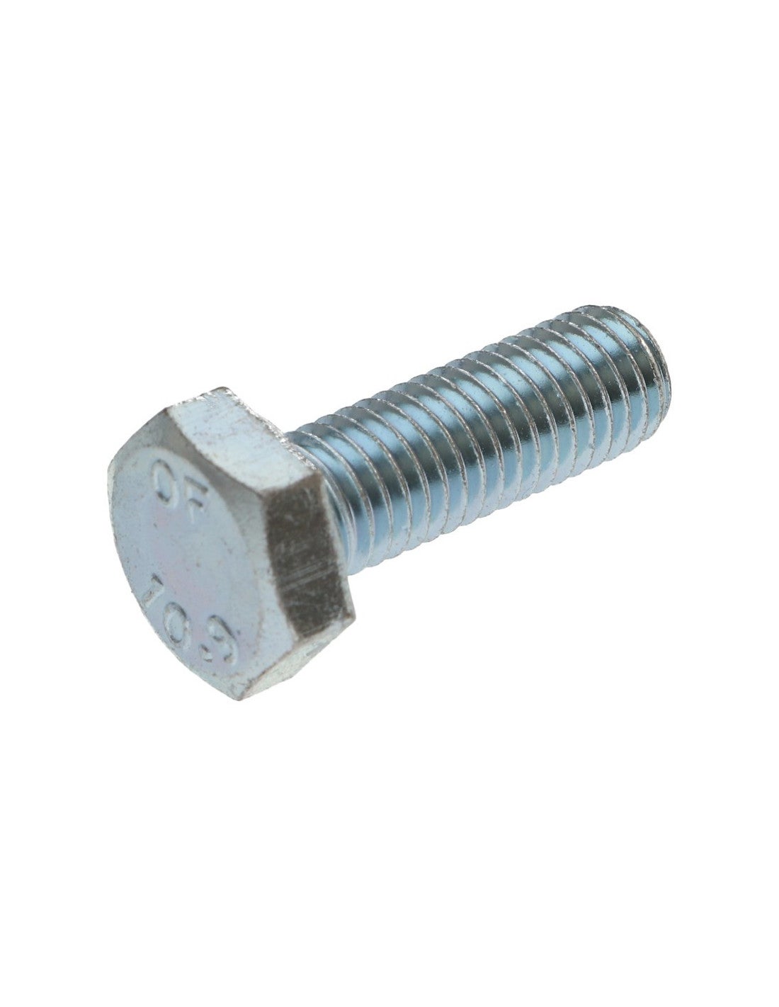 Tornillo metales cabeza hexagonal M10X40 clase 10.9 Acero cincado ...