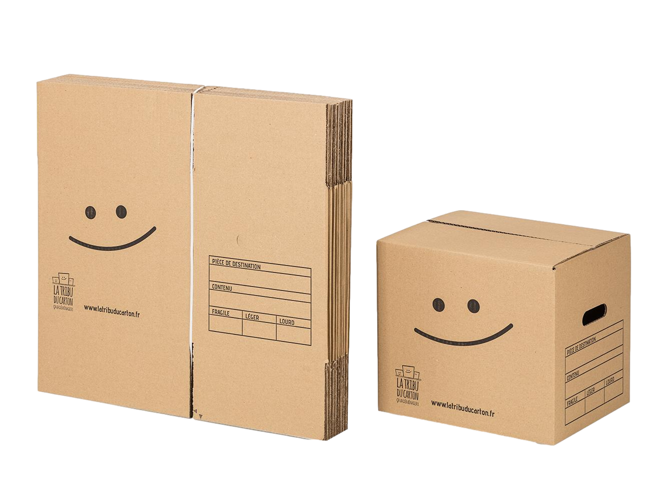 Pack 10 cartons à livres avec poignées | Leroy Merlin