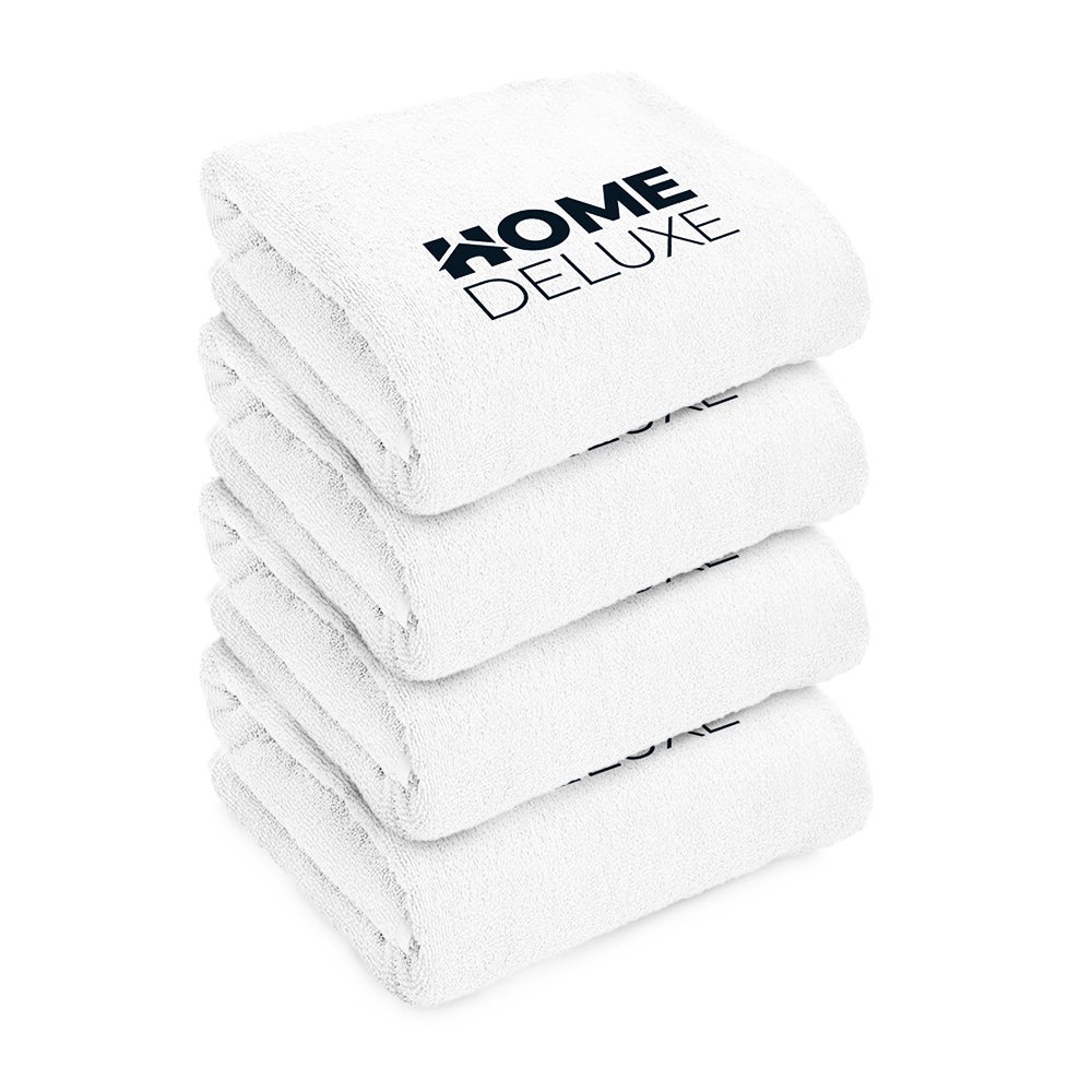 Home Deluxe - Set de 4 serviettes - 70 x 140 cm, 100% coton I Serviette ...