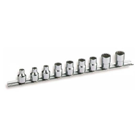 SAM OUTILLAGE - Rack 9 Douilles 3/8'' En Pouce | Leroy Merlin