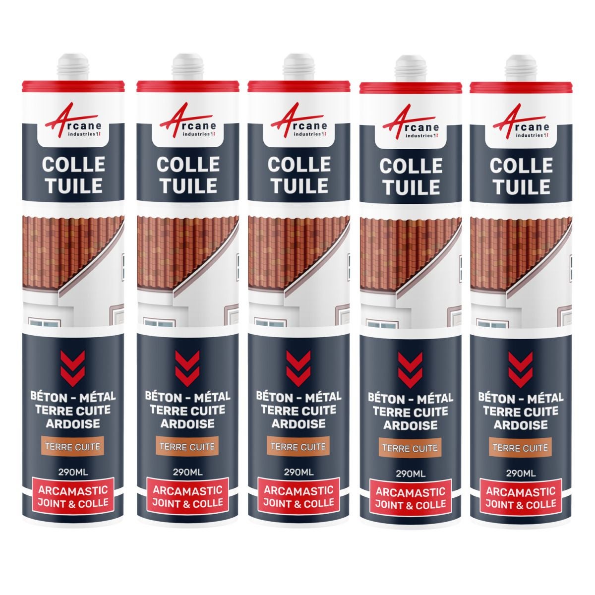 Mastic Colle Tuiles Polyuréthane Hybride: ARCAMASTIC JOINT ET COLLE ...