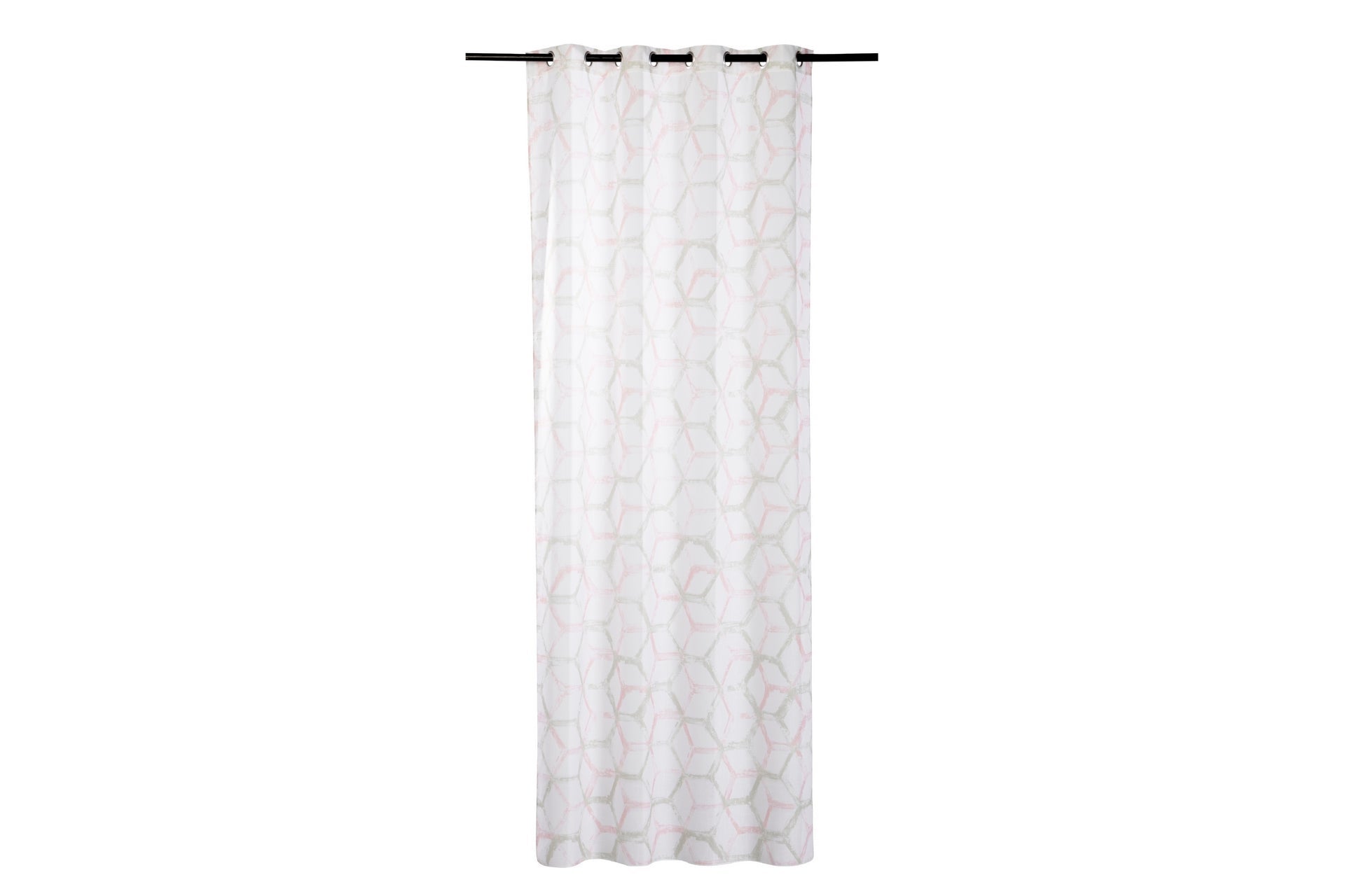 Visillo Lino Lidia Formas Geometricas 140x270 Cm | Leroy Merlin
