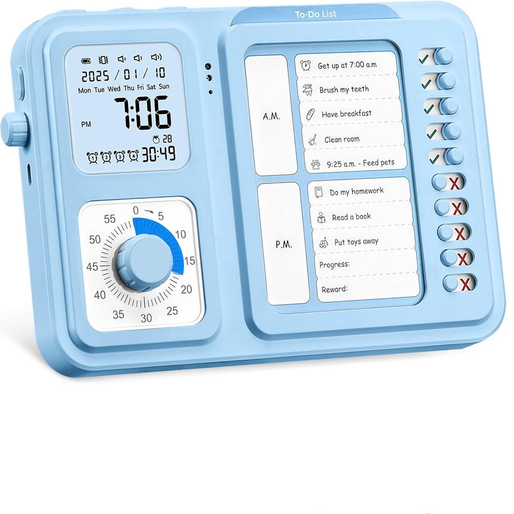 Minuteur visuel 3 en 1 et outil TDAH pour enfants et adultes ...