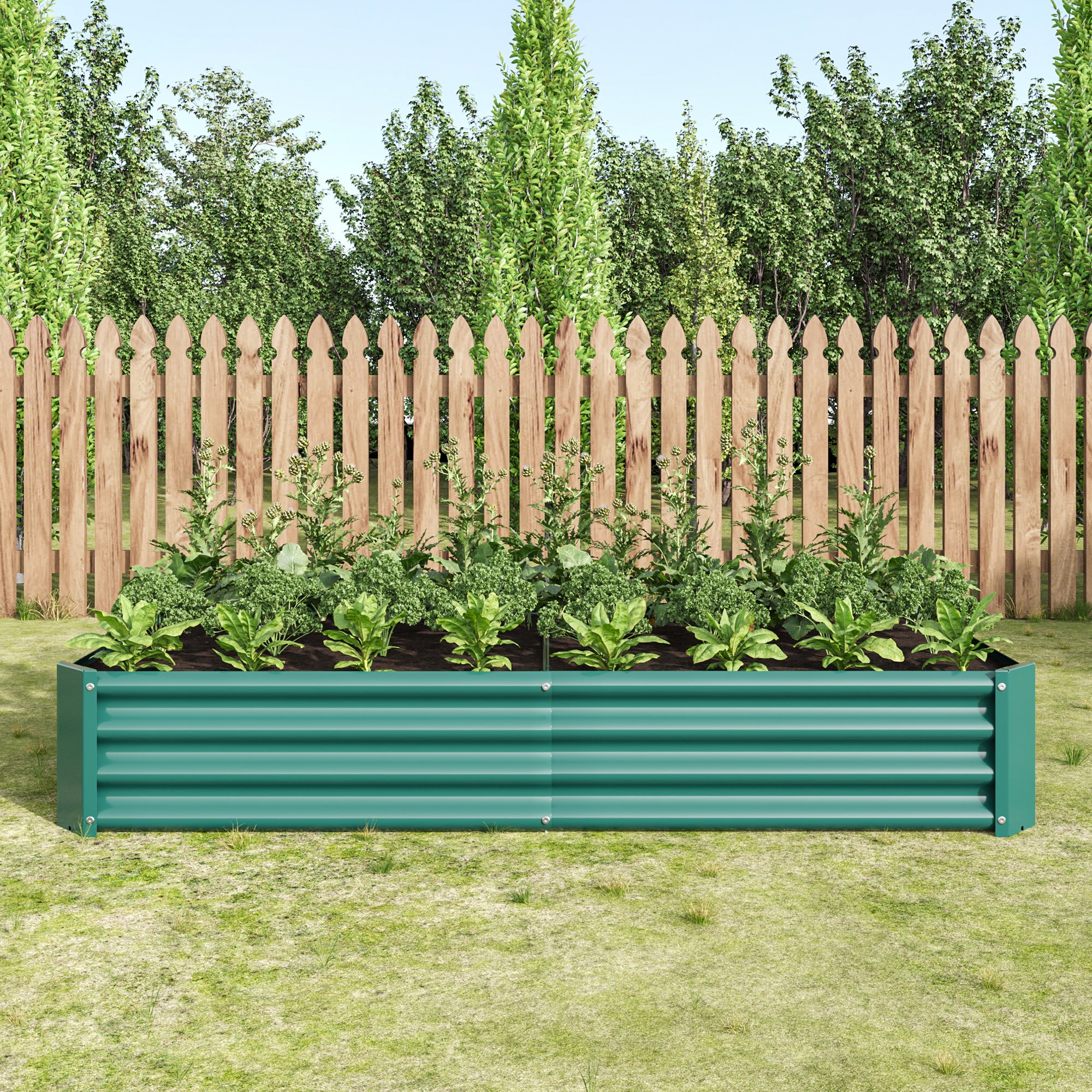 Les bacs de jardin surélevés en métal sont idéaux pour cultiver des ...