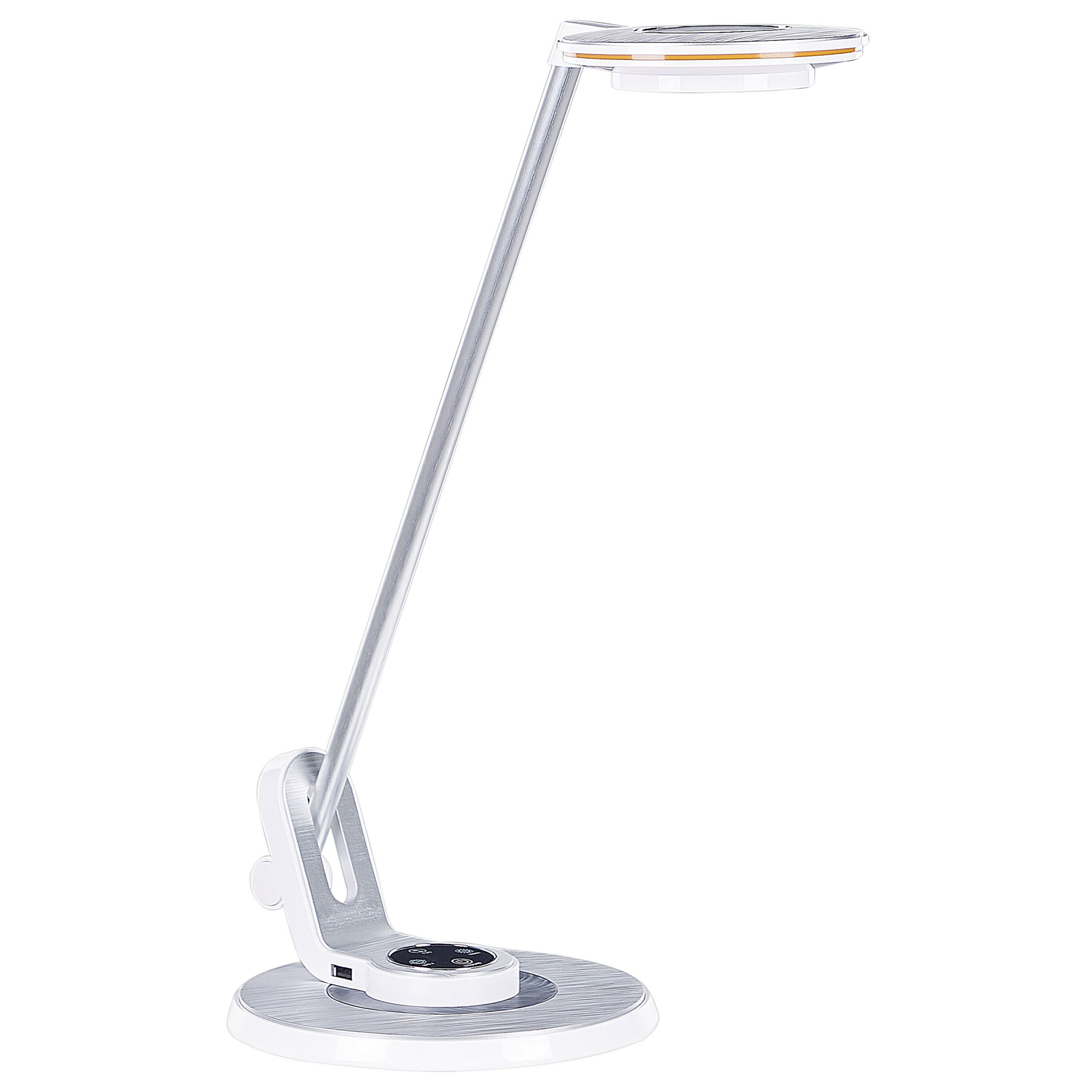 Lampe de bureau LED CORVUS Avec variateur Métal Blanc/argenté | Leroy ...