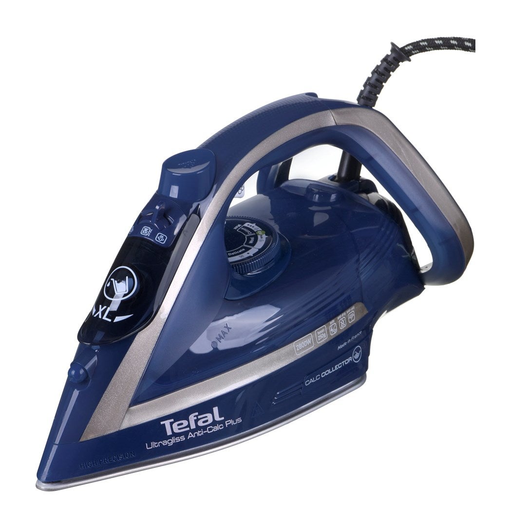 Tefal Ultragliss Anti-Calc Plus FV6830E0 ferro Ferro da stiro a vapore ...
