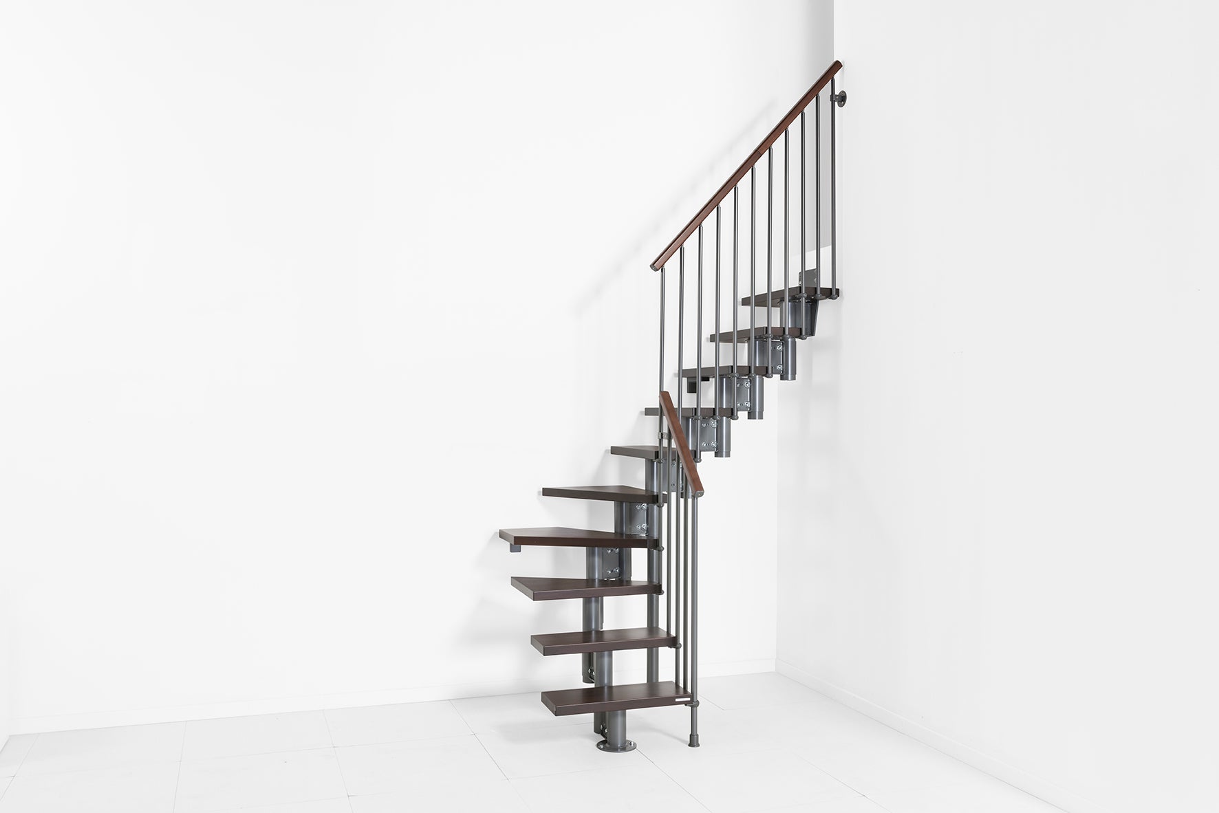 Fontanot Rempy Hêtre - Escalier à rampe pour les espaces réduits ...