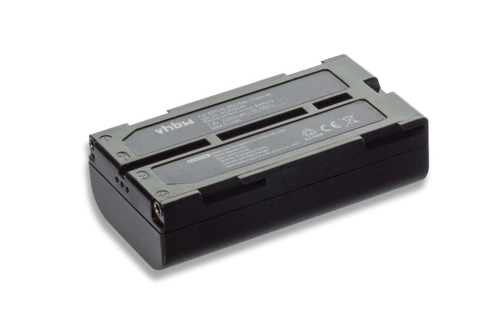 Vhbw Batería recargable compatible con Sokkia SET 530R, SET530R3, SET 530R3, SET530RK, SET5 30RK ...