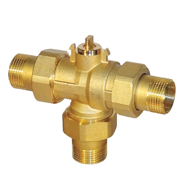 Vanne 3 voies manuelle au meilleur prix | Leroy Merlin