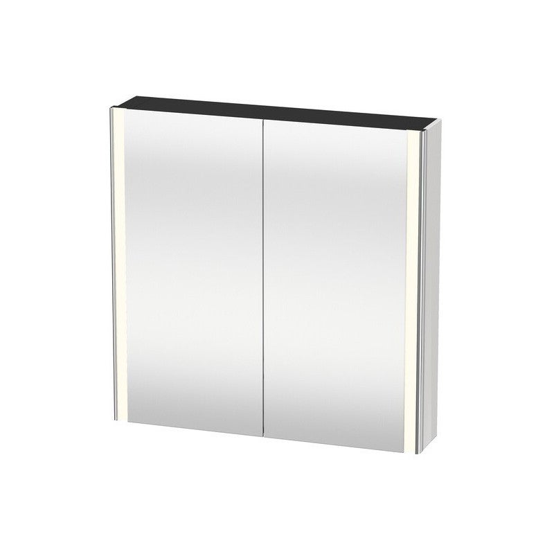 Armadio a specchio Duravit XSquare con illuminazione a LED 80,0x15,6 cm ...