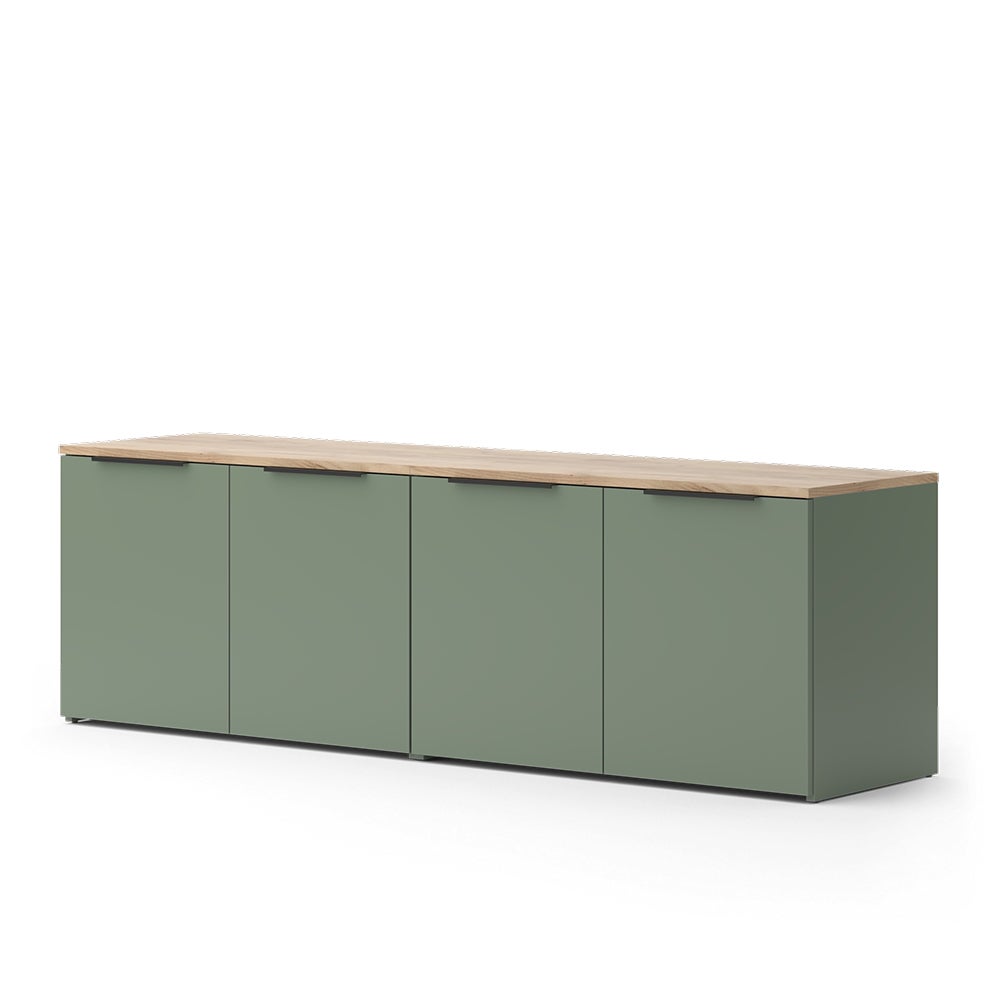 Vicco Conjunto de salón Wido, Verde, 2 partes | Leroy Merlin
