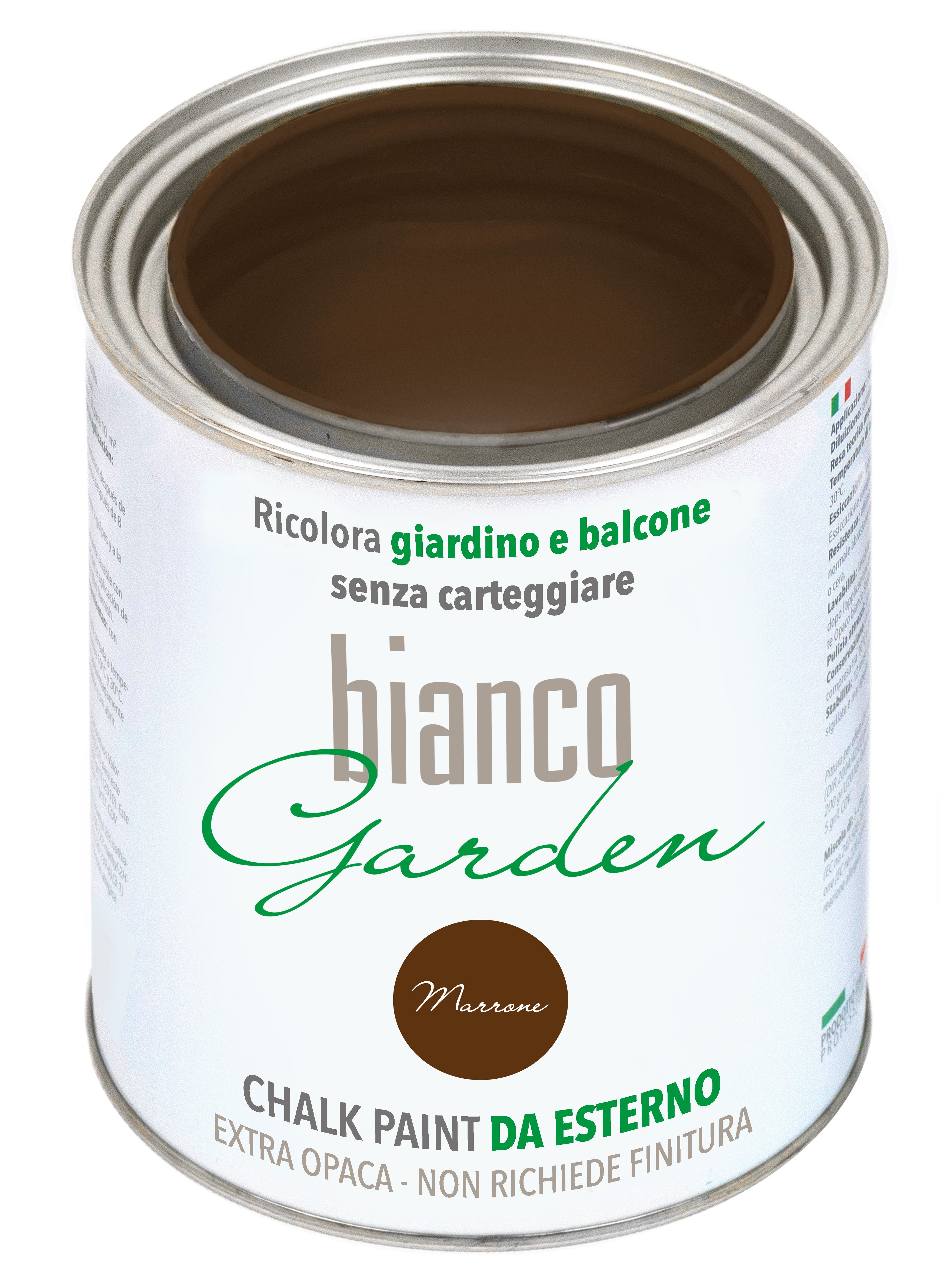CHALK PAINT Peinture spéciale pour extérieur, Marrone, pour extérieur ...