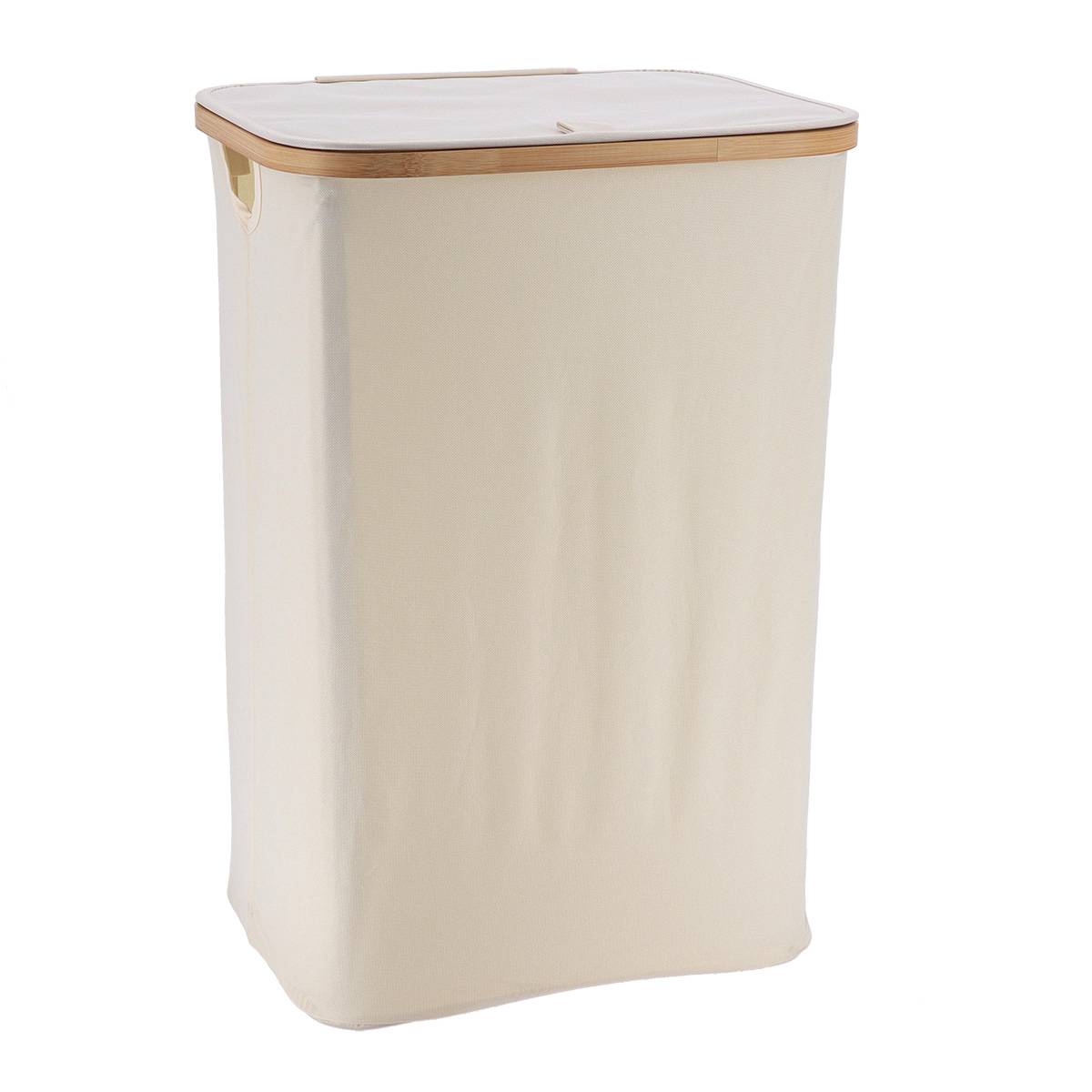 Paniere a linge rectangulaire pliable avec couvercle polyester et ...