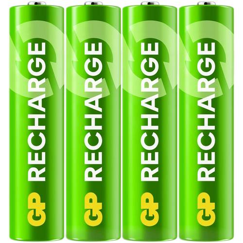 GP Recharge Pile rechargeable LR3 (AAA) NiMH 800 mAh 1.2 V 4 pc(s ...