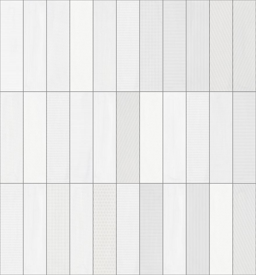 Carrelage Zellige Paris blanc Brillant 8x31.5 cm | Leroy Merlin