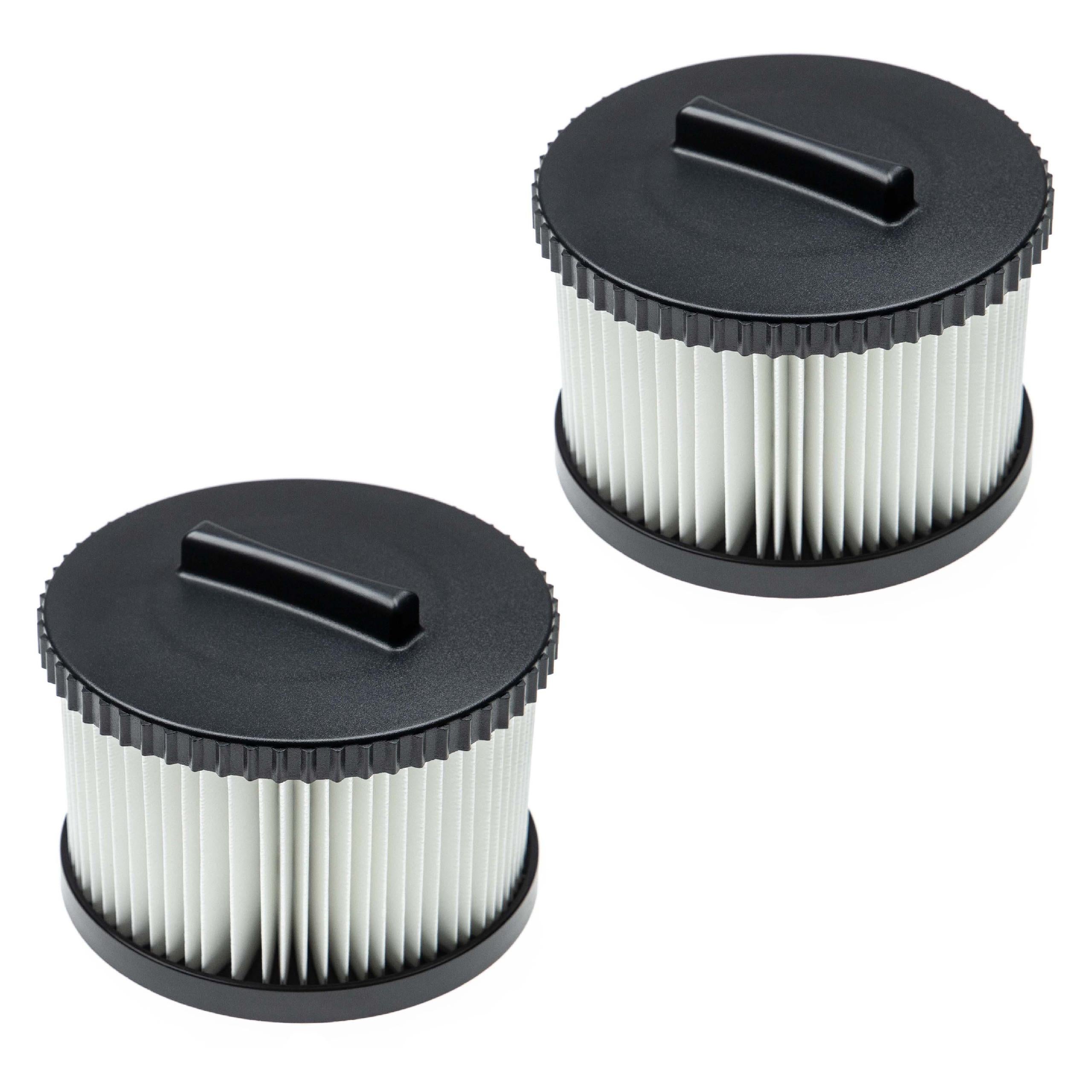 Vhbw 2x filtre compatible avec Dewalt DWV9340-XJ aspirateur - filtre ...