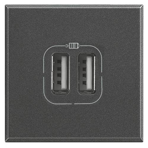 Legrand Prise USB Axolute anthracite HS4287C2 | Leroy Merlin