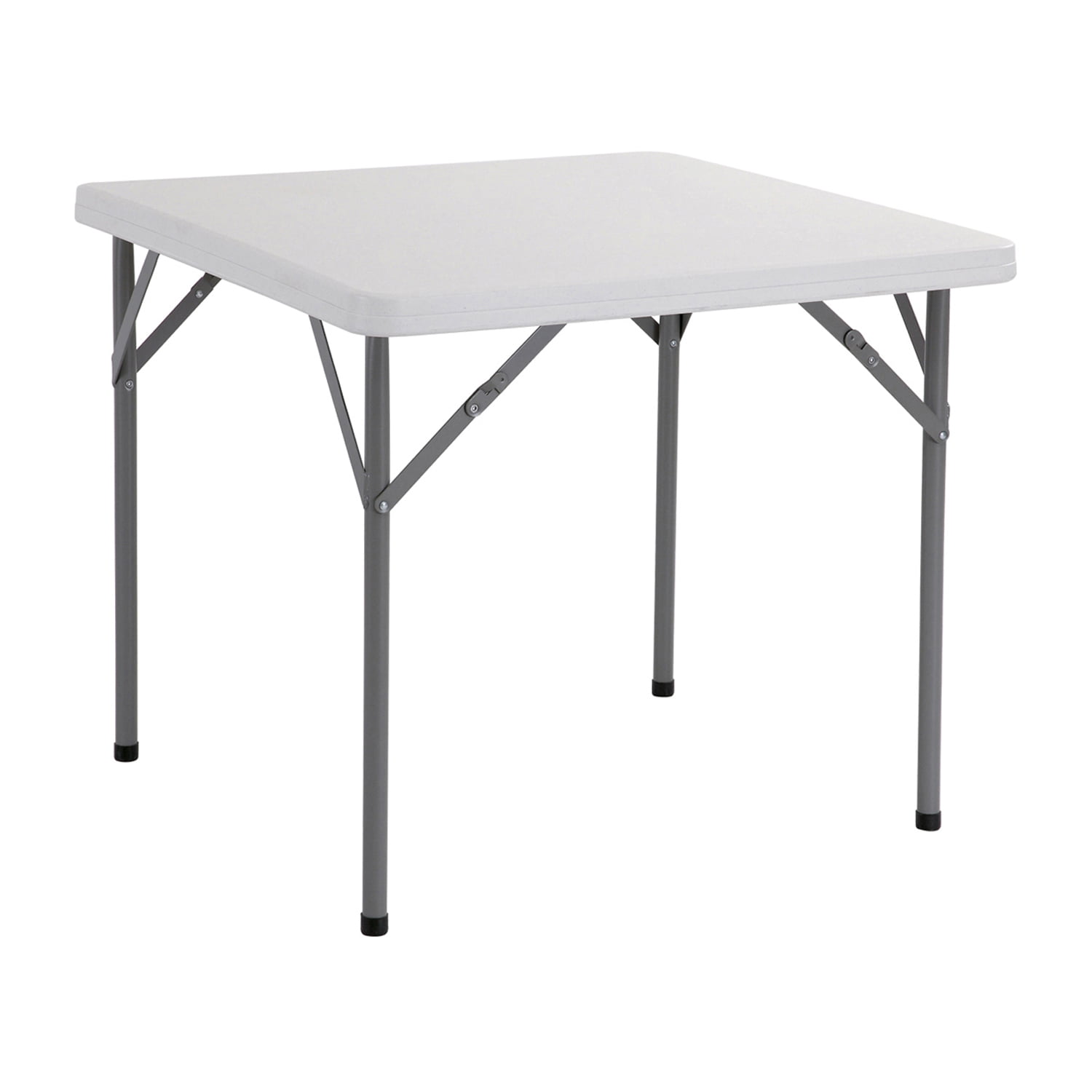 Table traiteur pliante hdpe blanc 86x86x74 cm | Leroy Merlin