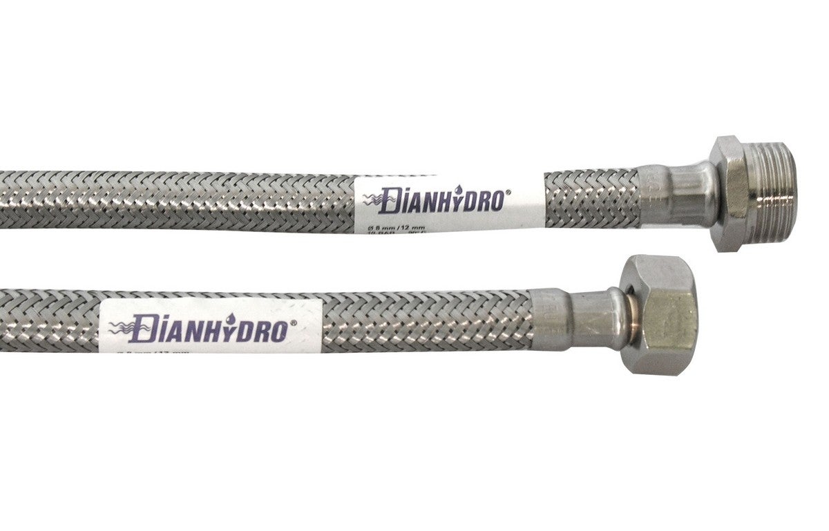 FLESSIBILE INOX MODELLO NORMALE CM. 25 FF 3/8 x 3/8 | Leroy Merlin