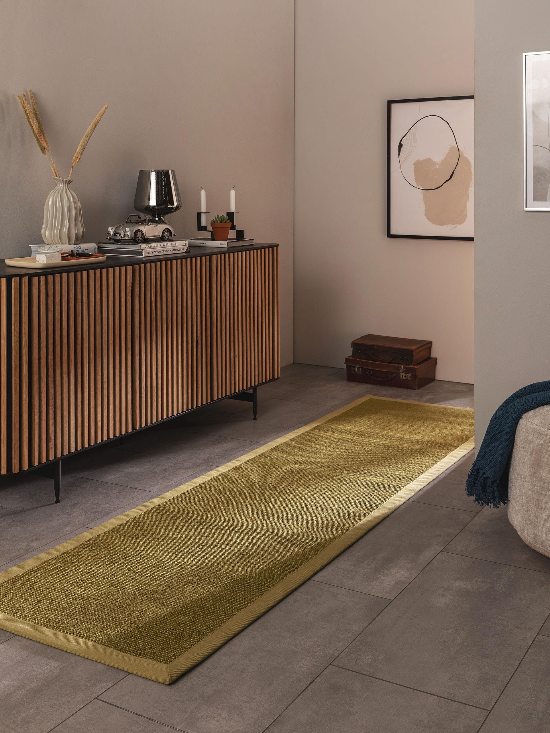BENUTA - Tappeto sisal verde 70x300 cm | Leroy Merlin