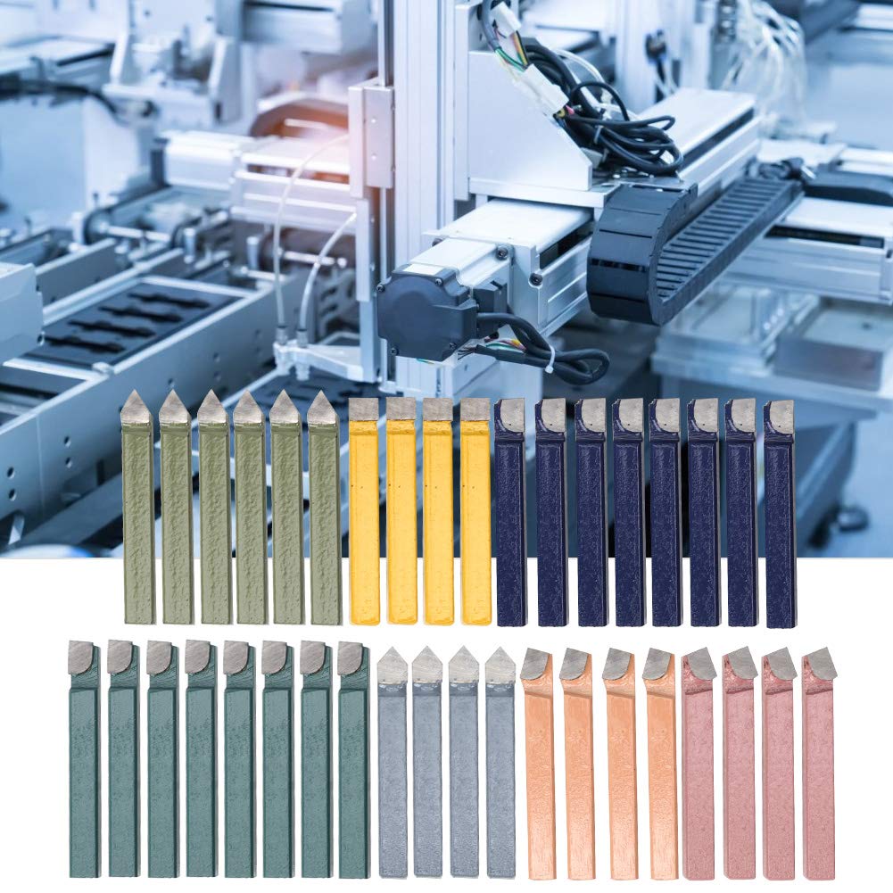 Ensemble d'outils de tournage à pointe en carbure 38 pièces Kit d ...