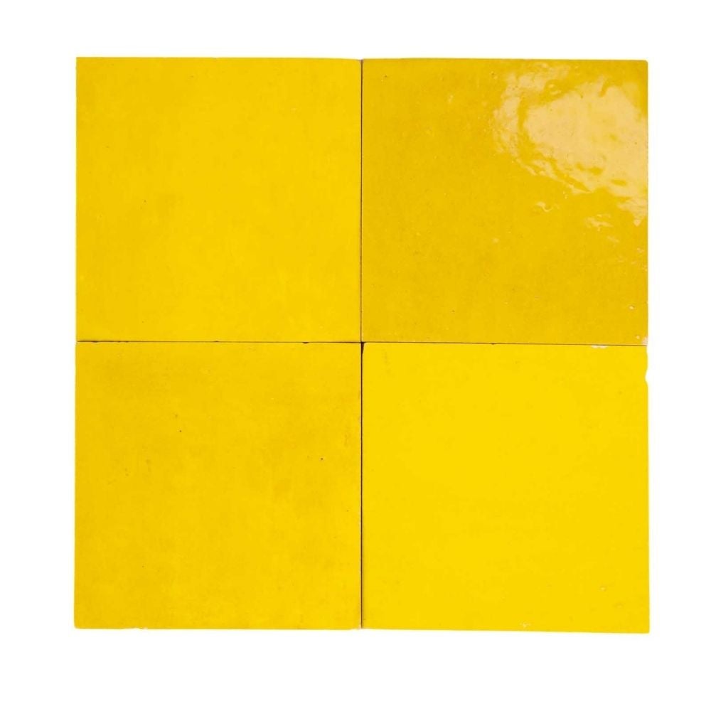 Zellige Marocain - 10x10 cm - Carrelage mur - Terre De Zellige 10x10 cm ...