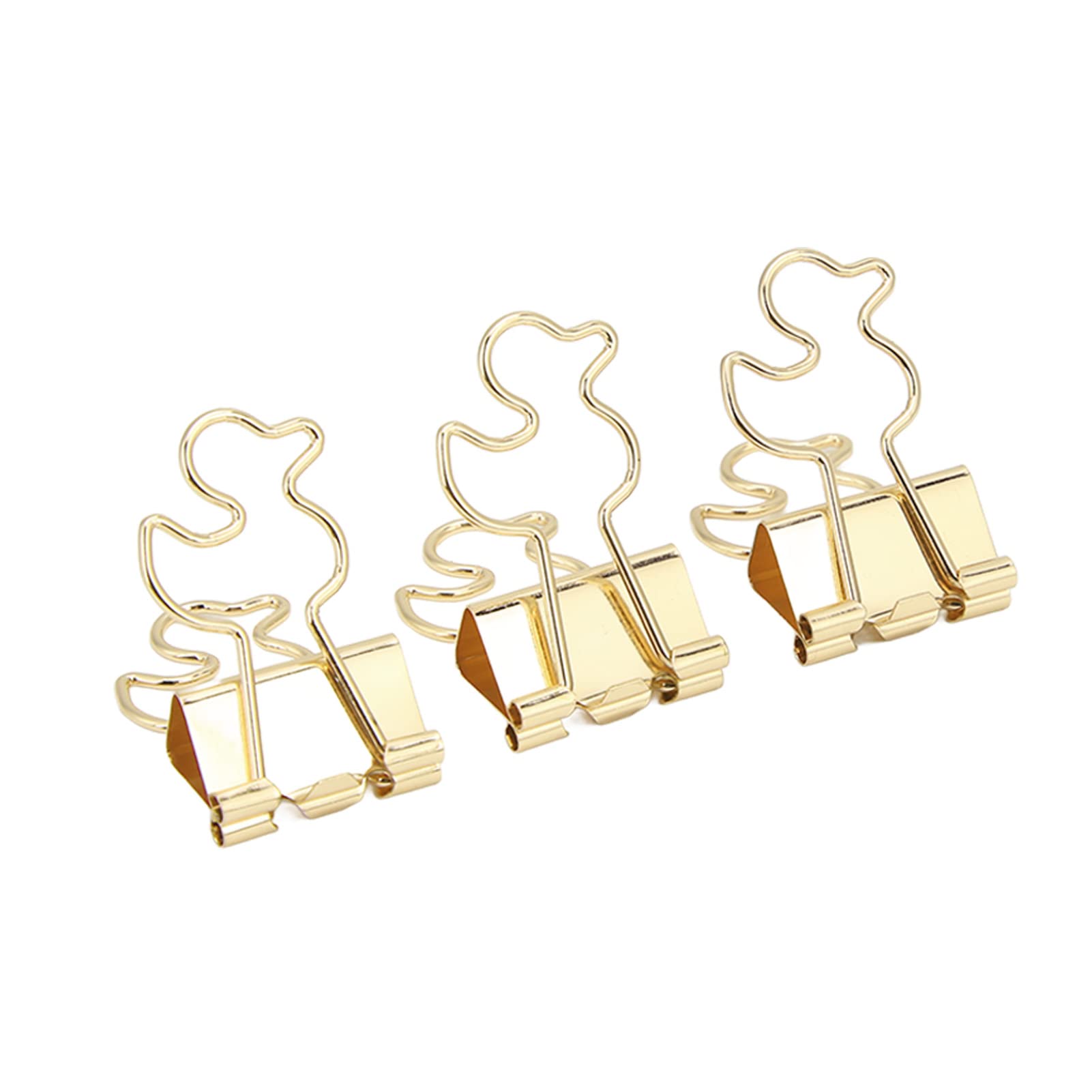 Lot de 20 trombones à force de serrage forte en fer, design petit ...