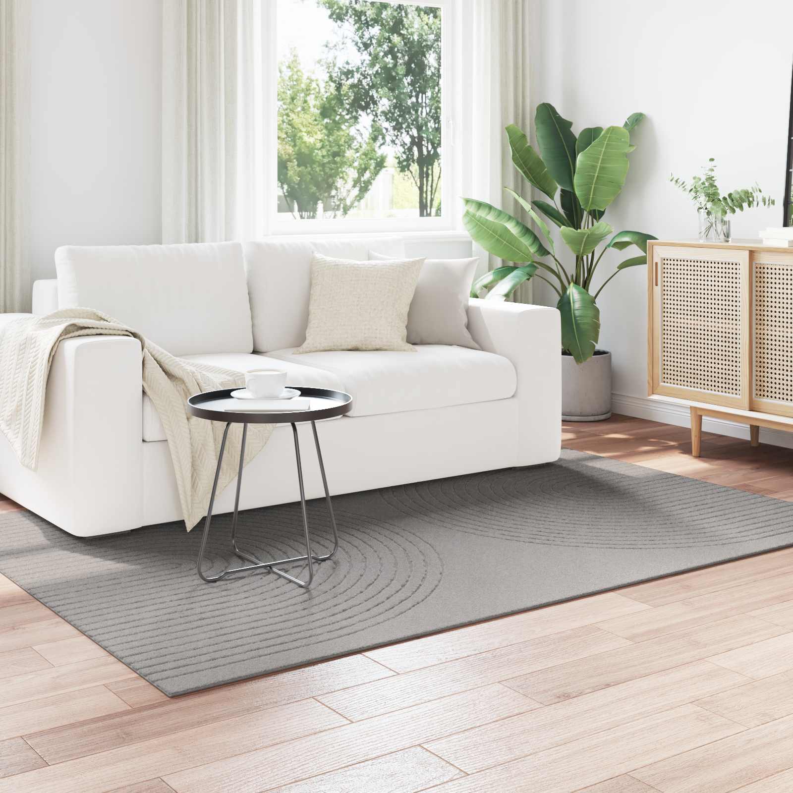 Alfombras de área Rectangular Gris 230 x 160 cm | Leroy Merlin