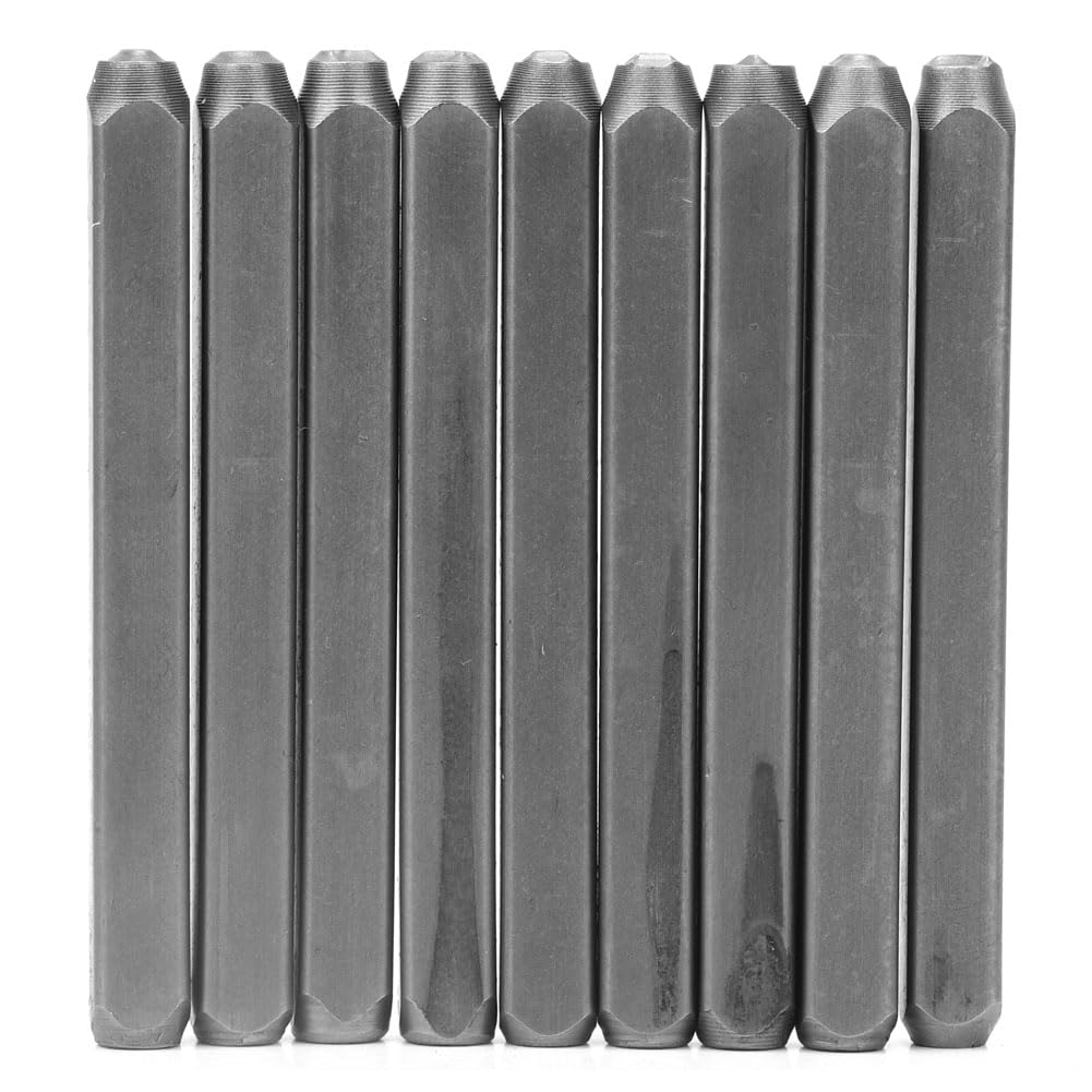 ENSEMBLE DE POINÇONS EN ACIER POUR MARQUAGE PRÉCIS POUR L ...