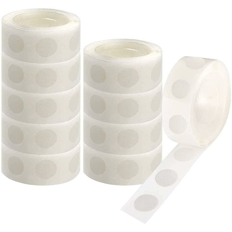 1000pcs points de colle pour ballons transparents points de colle ...