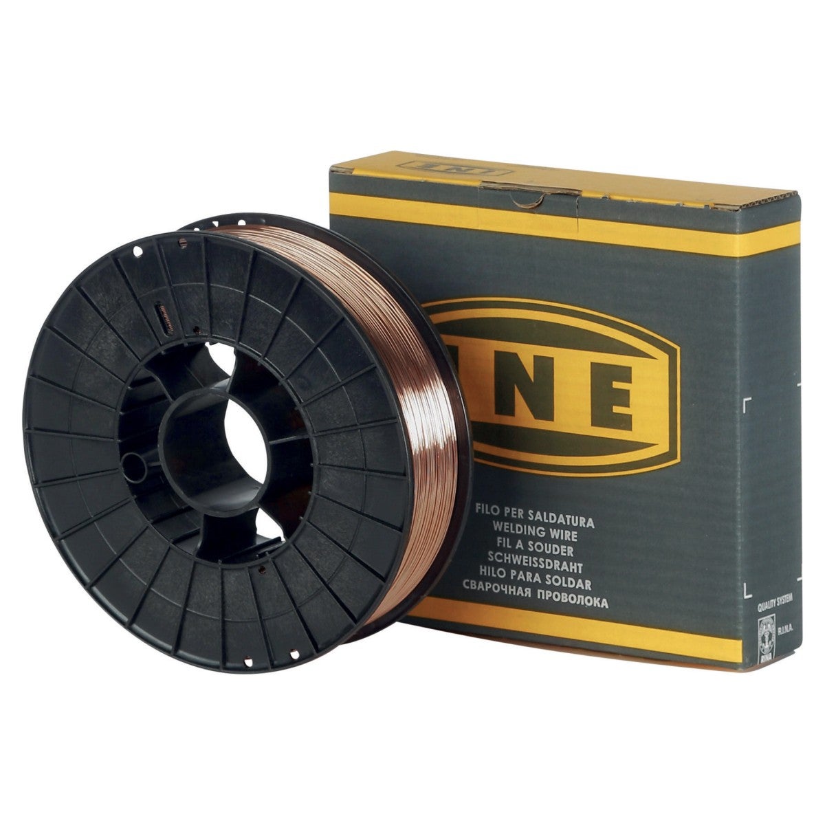 Fil à souder acier 1mm 5 Kg SG2 MIG-MAG INE | Leroy Merlin