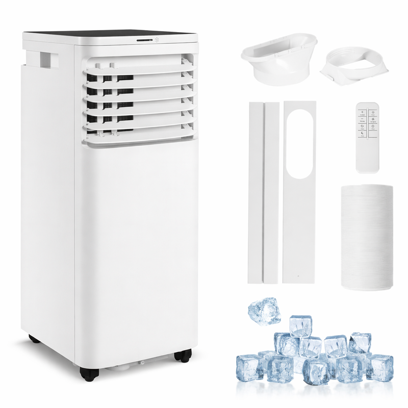 NETTLIFE Climatiseur Mobile 3-en-1 9000 BTU avec Tuyau d'Évacuation ...