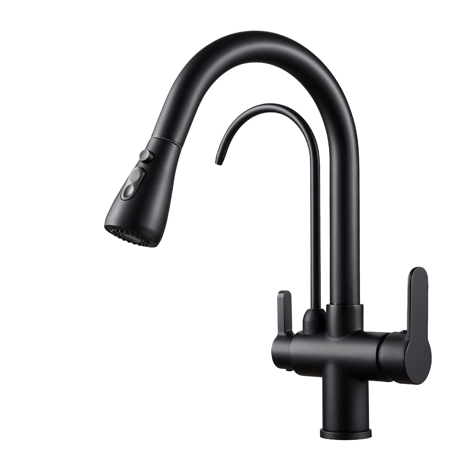 Three - outlet cocina grifo (con filtered directo - agua potable caño y ...