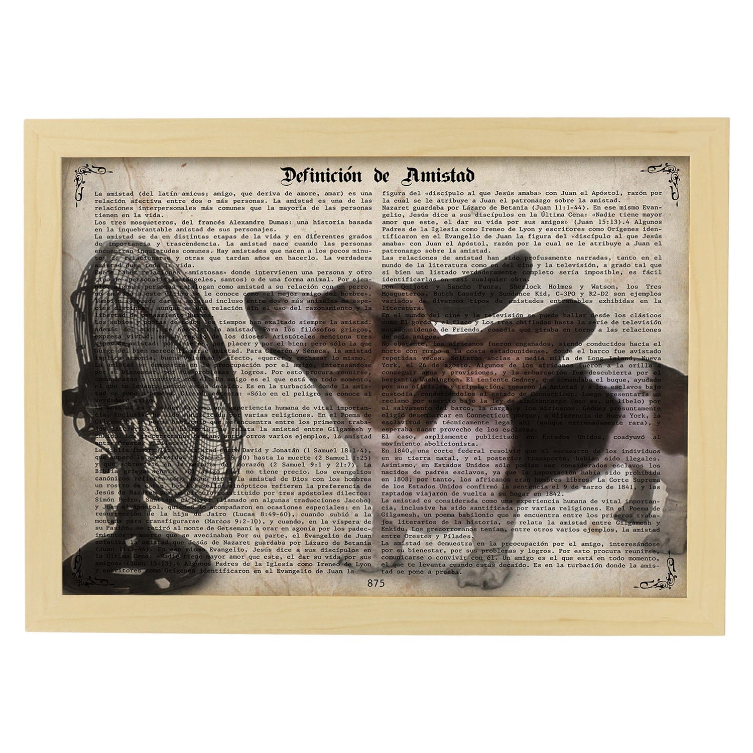 Poster De Perro Con Ventilador. Láminas De Animales Con Definiciones ...