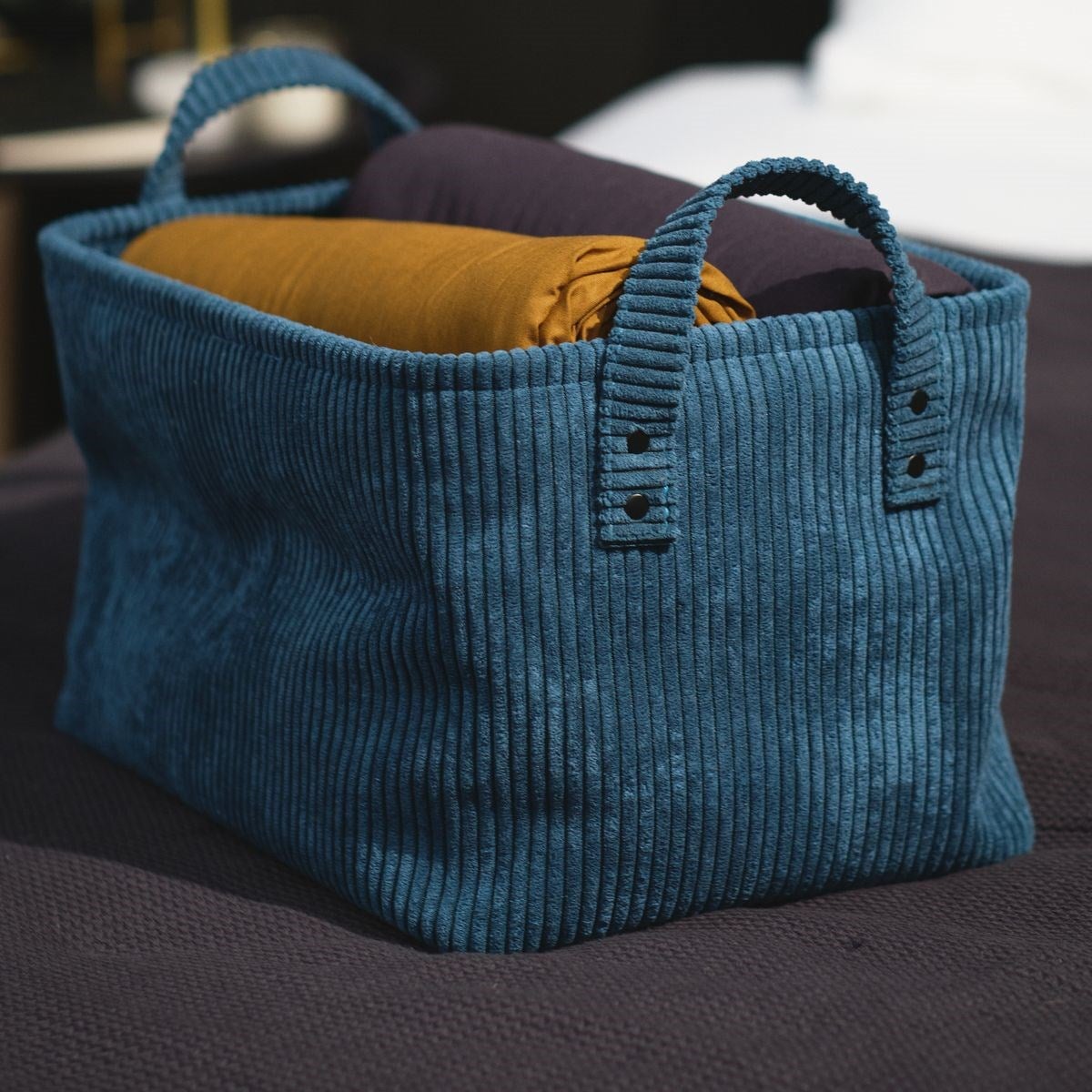 Panier de rangement rectangle COZY | Leroy Merlin