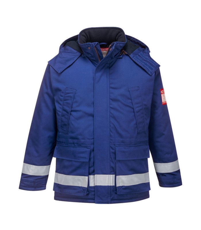 Portwest - Parka de travail résistante à la flamme pour l'hiver ...